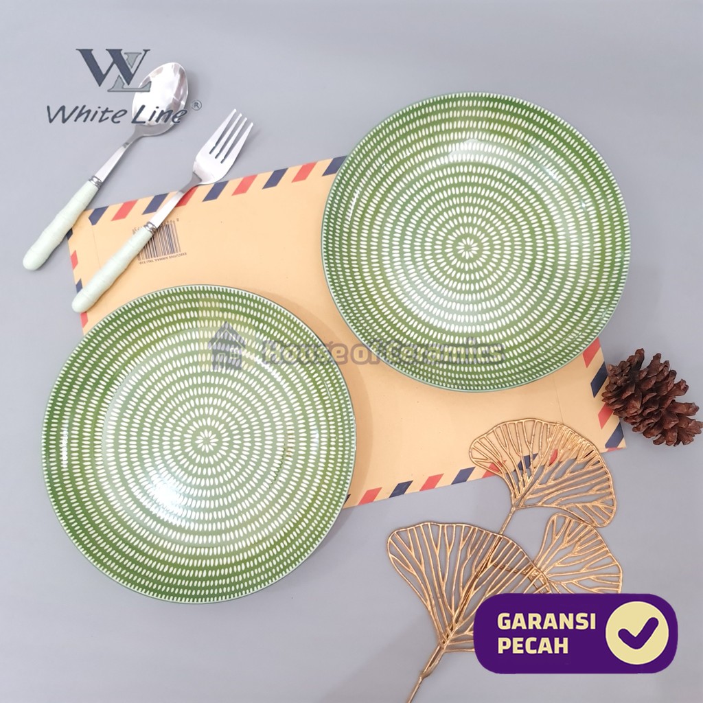 Jual WHITELINE Piring Keramik Fruit Shape ALVA (1 PCS) 8 Inch 20 Cm ...