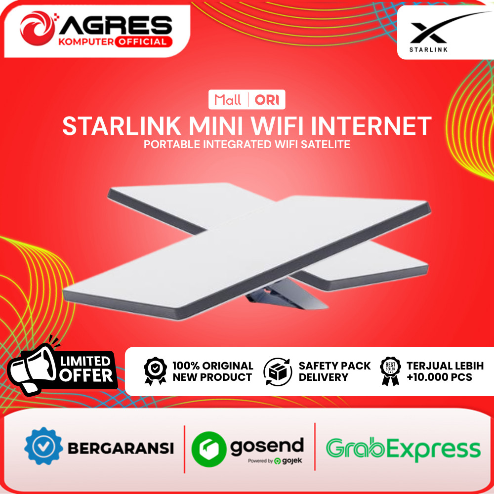 Jual STARLINK MINI PORTABLE WIFI POCKET INTERNET SATELITE SAKU | Shopee Indonesia