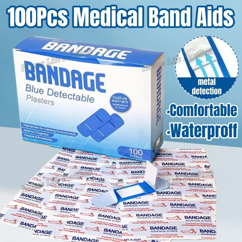 Jual NEW 100PCS Waterproof Band Aid Plester Luka Anti Air Plester Luka ...