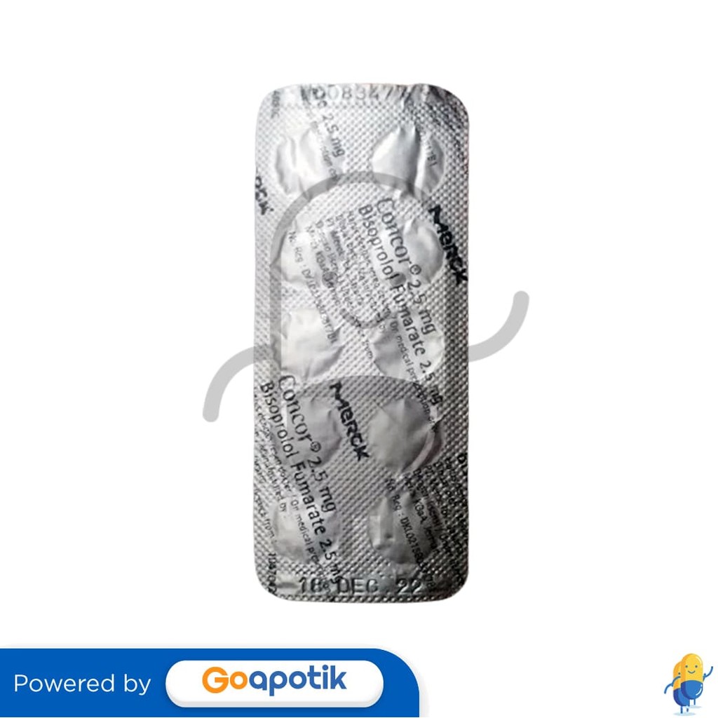 Jual Concor 2.5 Mg Blister 10 Tablet / Hipertensi | Shopee Indonesia