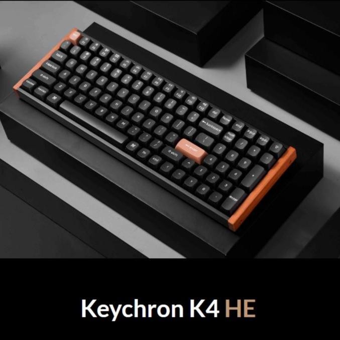 Jual Keychron K4 HE 96% Hall Effect Rapid Trigger Wireless Magnetic ...