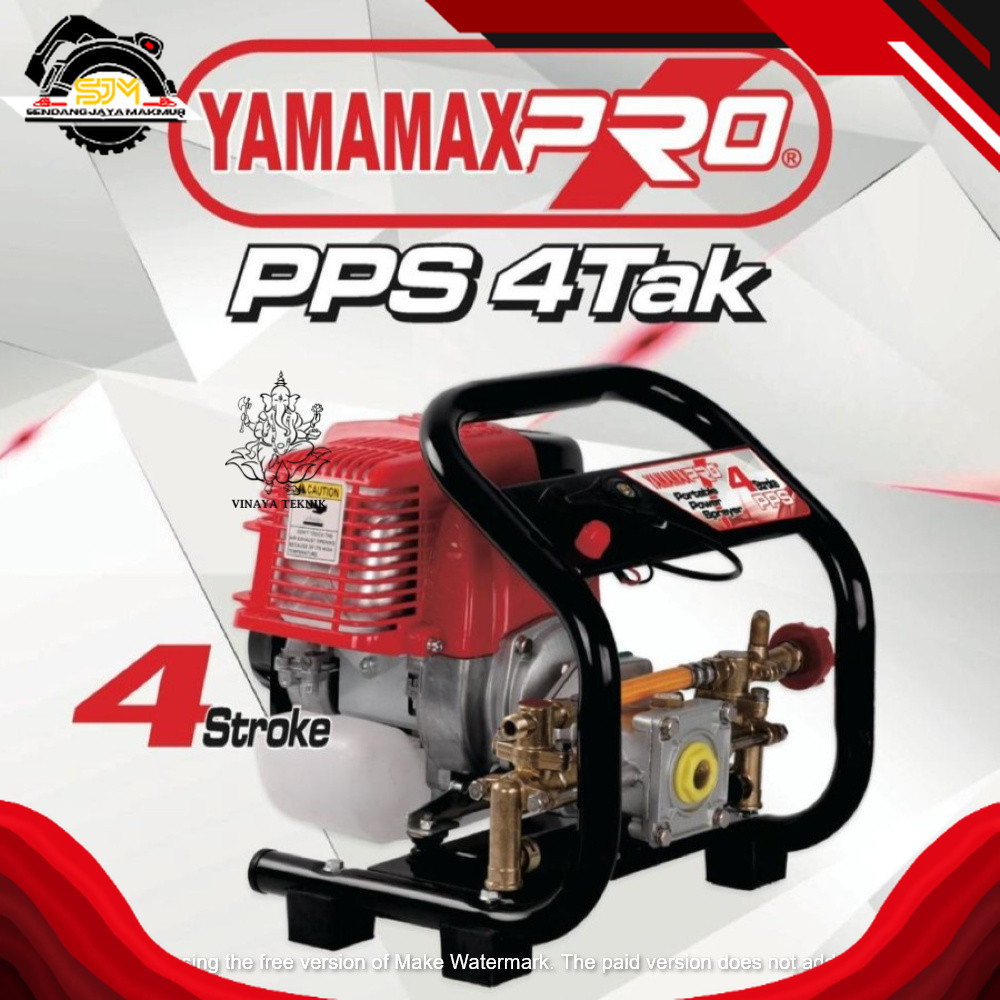 Jual POWER SPRAYER PORTABLE / MESIN SEMPROT STEAM PPS 4 TAK YAMAMAX-PRO | Shopee Indonesia