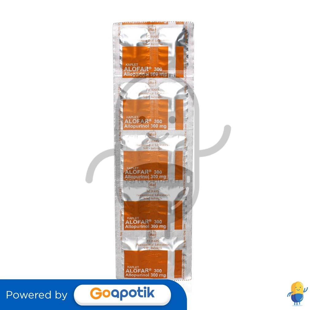 Jual Alofar 300 Mg Strip 10 Kaplet | Shopee Indonesia
