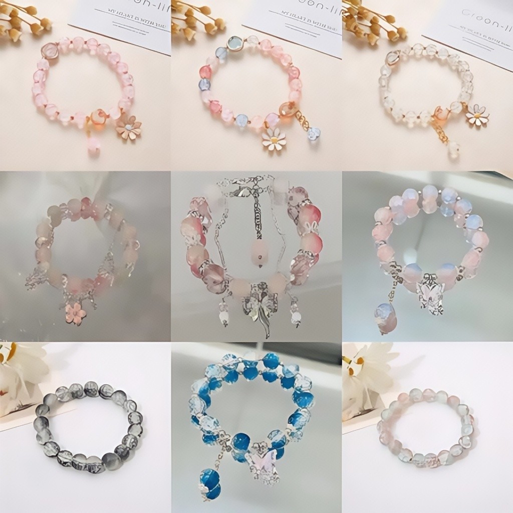Jual Pastel Beads Collection Gelang Manik-Manik Warna-Warni Korea ...