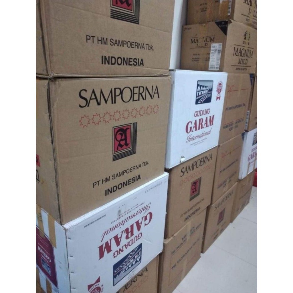 Jual kardus rokok dus bekas box karton 2ply pindahan kotak packing ...