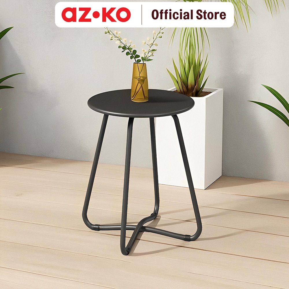 Jual AZKO Soleil Estelle Meja Sisi Small - Hitam Side Table End Table ...