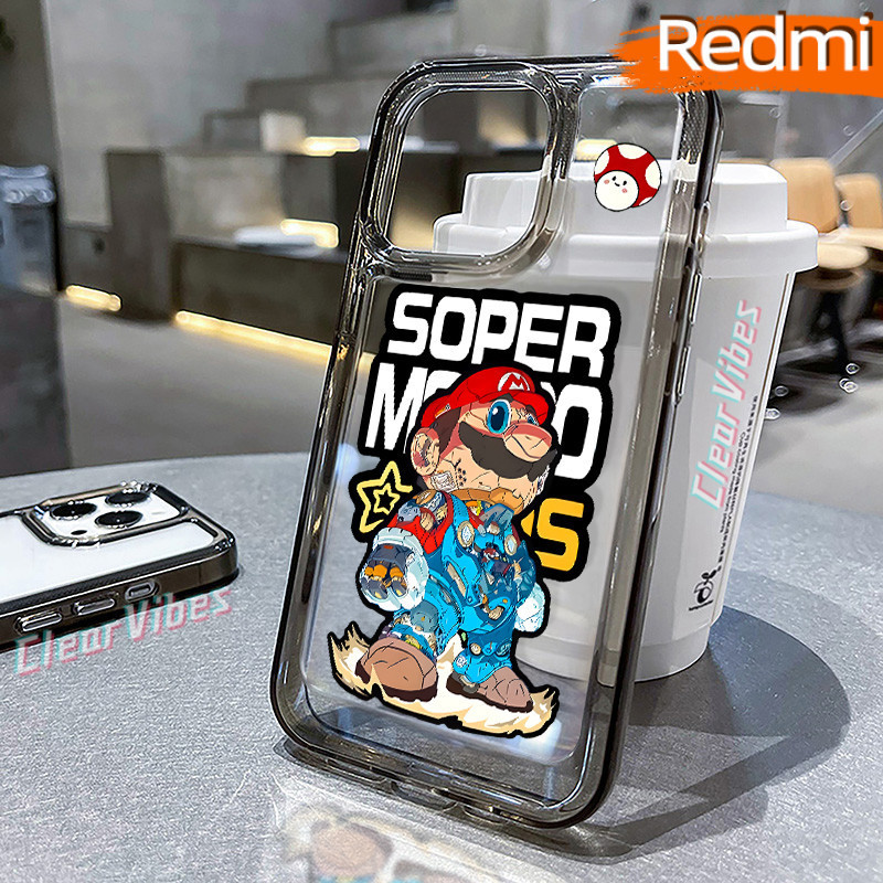 Jual Keren Super Mario Glossy PC HardCase Redmi 12 13C 9C 12C 10C A3 ...