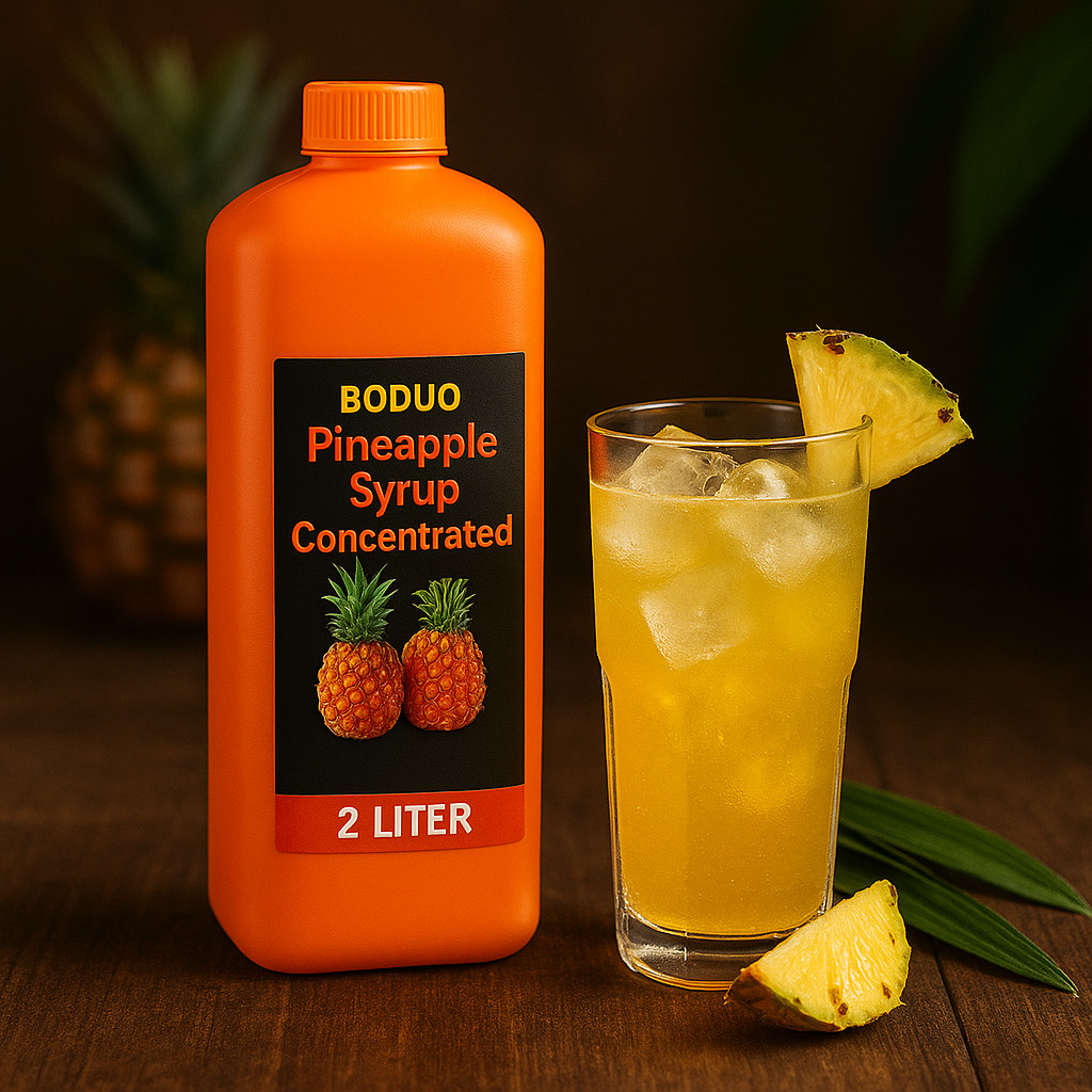 Jual BODUO PINEAPPLE SYRUP CONSENTRATED - Sirup Konsentrat Nanas ...