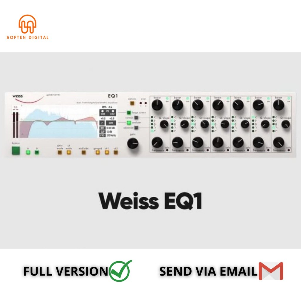 Jual Softube Weiss EQ-1 VST Plugin digital mastering equalizer ...