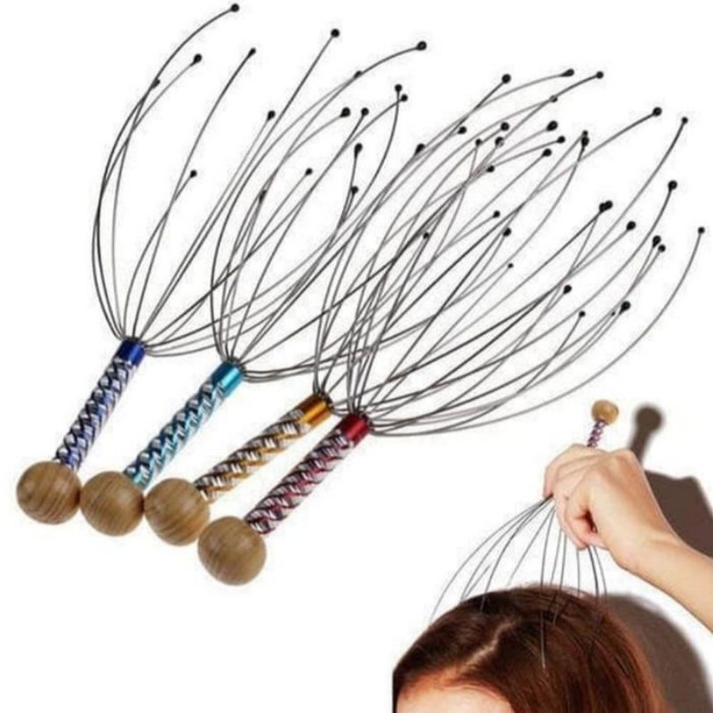 Jual Alat Pijat Kepala Bokoma Massage Tanpa Listrik Healthy Head Manual ...