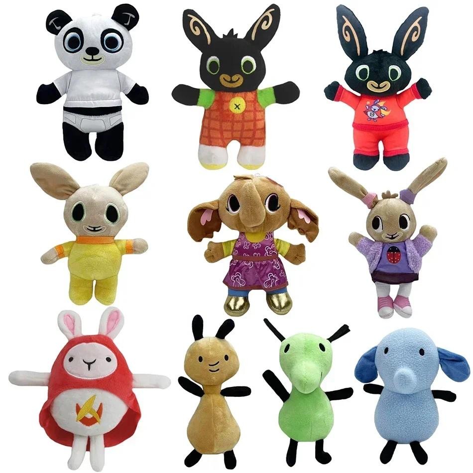 Jual 18-28cm Cartoon Bing Rabbit Plush Toys Bing Friends Flop Sula ...
