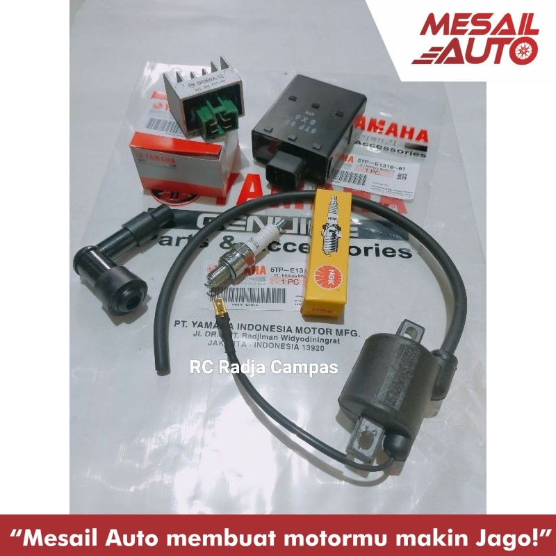 Jual CDI 5TP plus kuil,kiprok,tutu busi dan busi Jupiter z ,Jupiter z ...