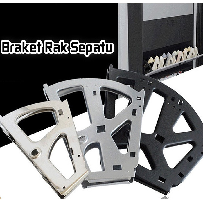 Jual 2Buah Shoes Drawer Cabinet Hinges Frame/Braket Rak Sepatu 1/2/3 ...