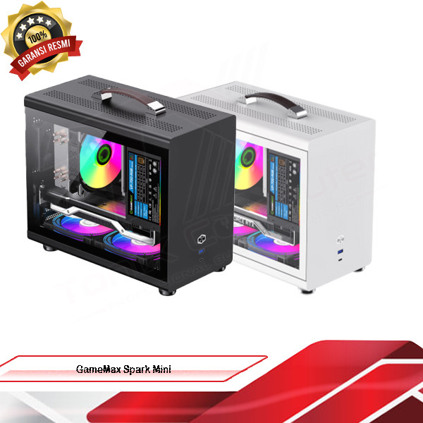 Jual GameMax Spark Mini | Casing PC Mini ITX | Casing PC GAming ...