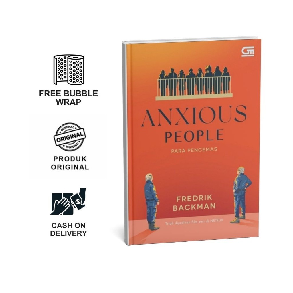 Jual Anxious People by Fredrik Backman [GPU] | Shopee Indonesia