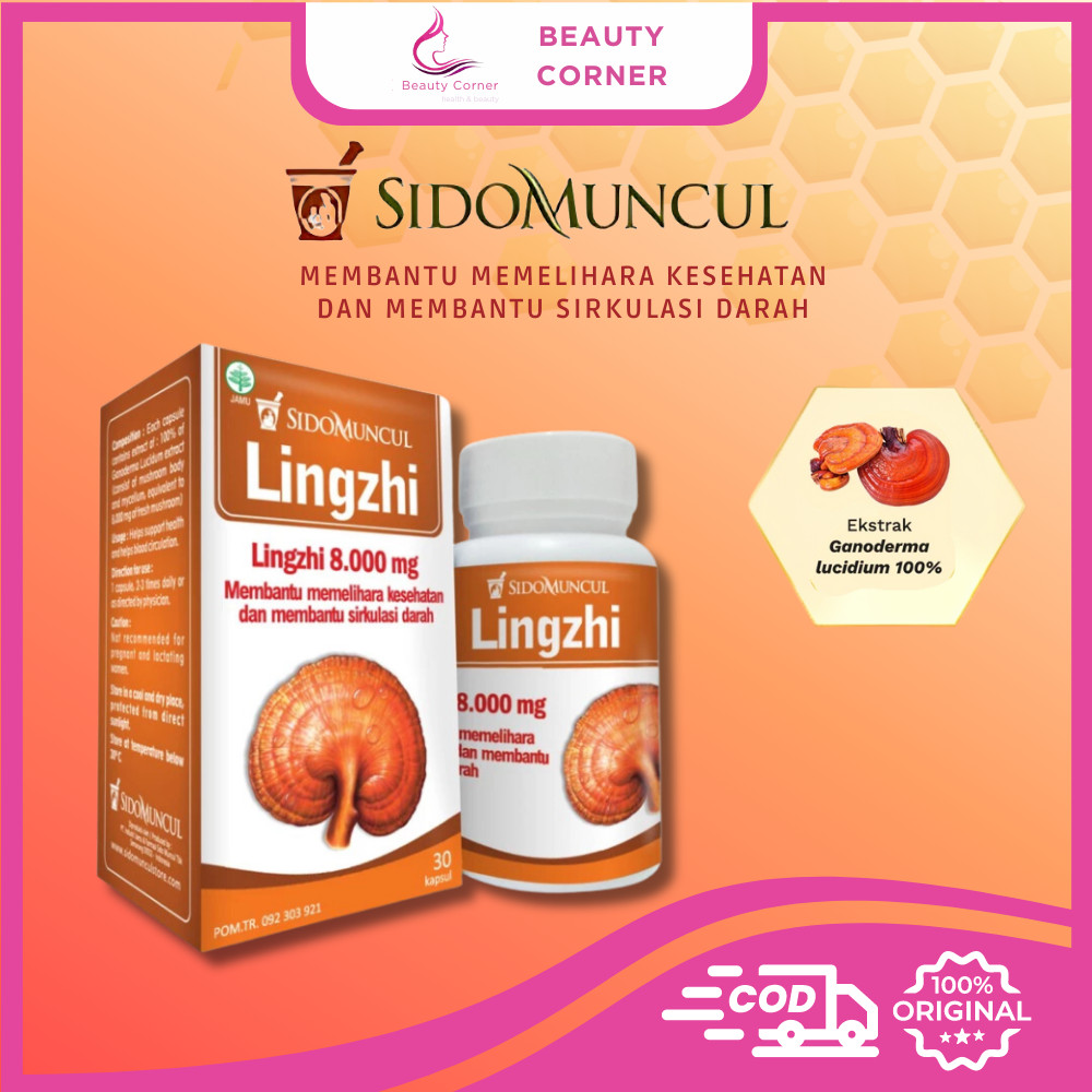 Jual SIDOMUNCUL Lingzhi / Suplement Untuk Membantu Memelihara Kesehatan ...