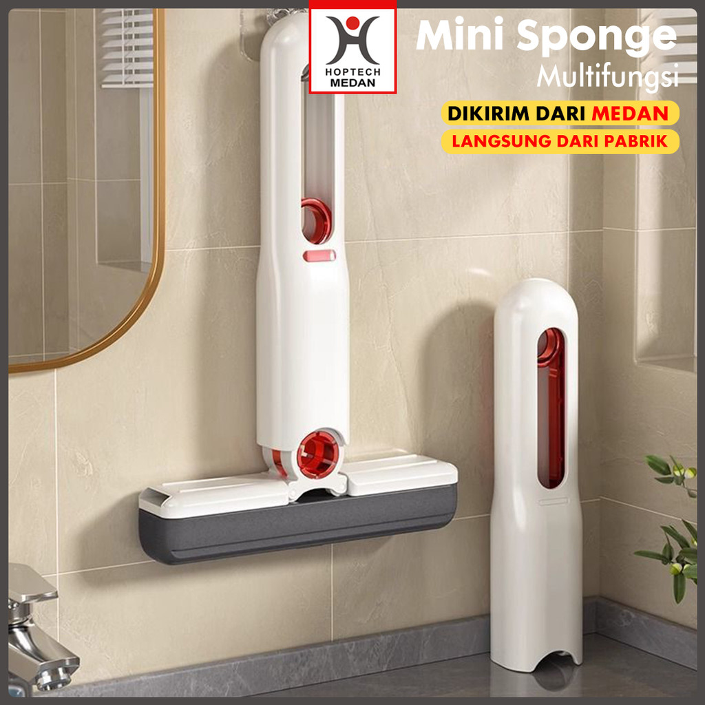 Jual Hoptech Medan - Mini Sponge Mop Portable Alat Pel Multifungsi ...