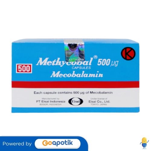 Jual Methycobal 500 Mcg Box 100 Kapsul | Shopee Indonesia
