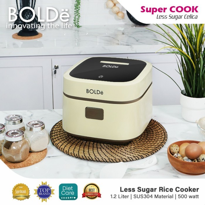 Jual BOLDe Super Cook Less Sugar Celica - Beige | Shopee Indonesia