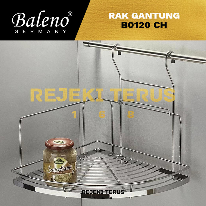 Jual Rak Gantung Dapur Sudut Stainless Bumbu Dinding Tempat Serbaguna ...