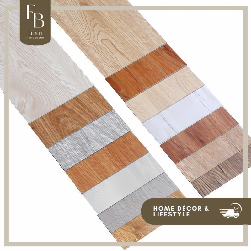Jual Vinyl Flooring Sticker 3mm / Luxury Vinyl Tiles / Lantai Kayu ...