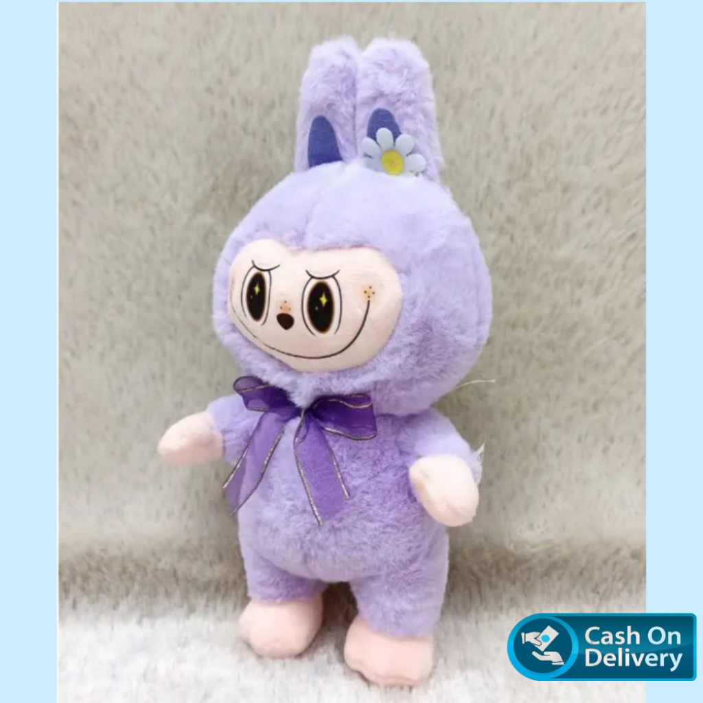 Jual VF56TR BONEKA LABUBU MUKA BORDIR UKURAN 55CM/VIRAL LABUBU MUKA ...