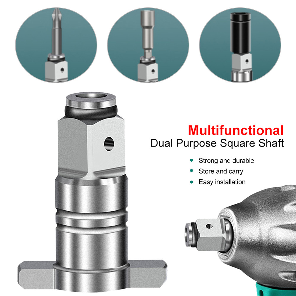 Jual Electric Wrench Adapter Refitted Screwdriver Adapter T-type Shaft ...