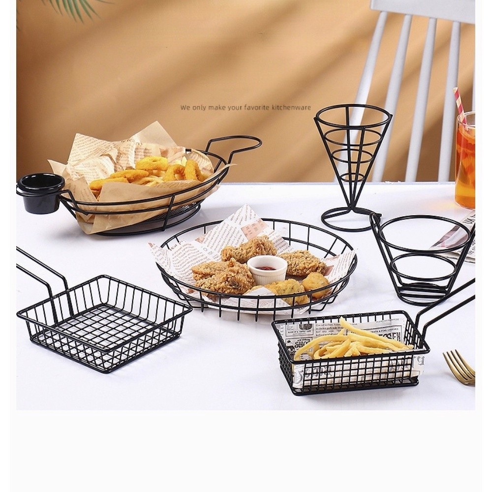 Jual Aneka Frying basket/Deep Frying/French Fries Basket/Keranjang ...