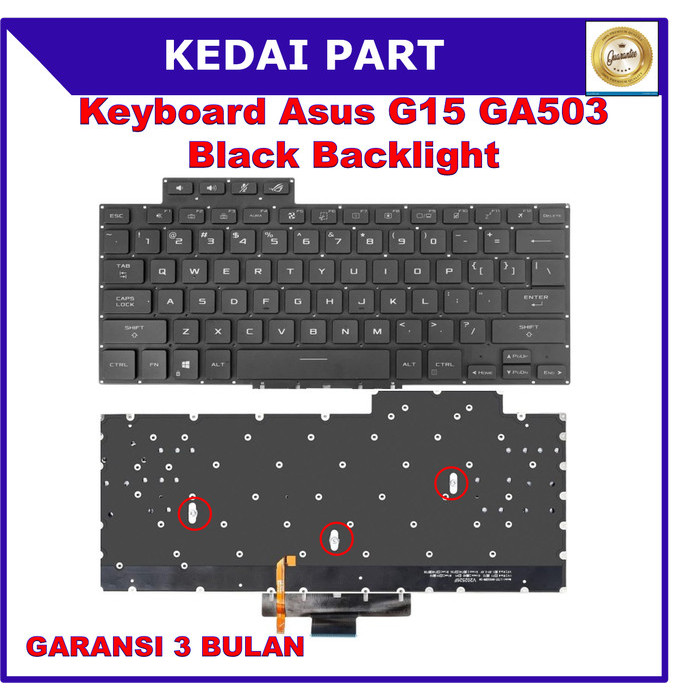Jual Keyboard Asus ROG Zephyrus G15 GA503 M16 GU603 GU603HM GU603Z ...