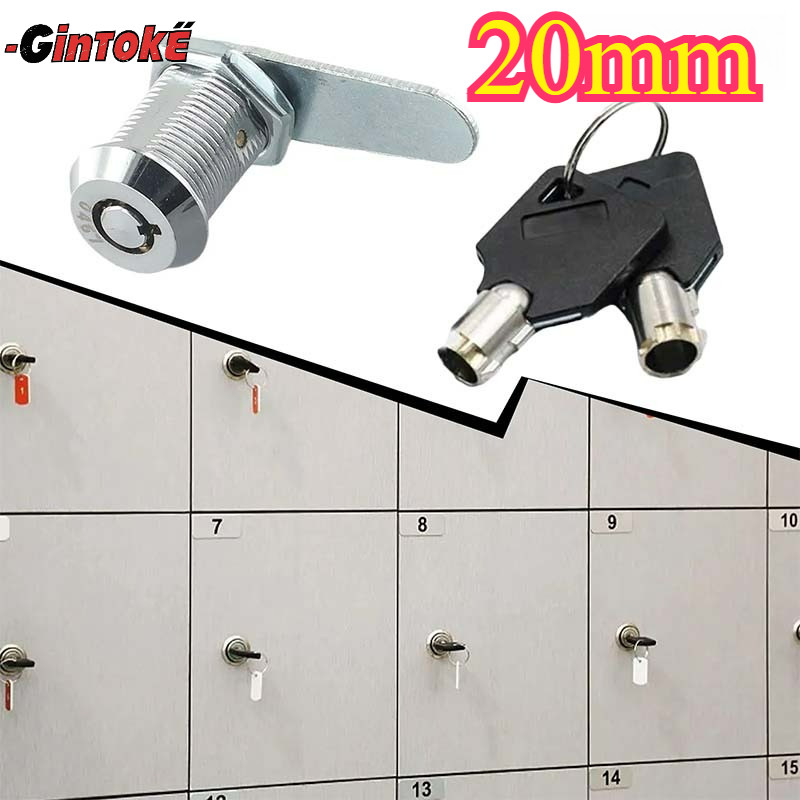 Jual Kunci Camlock 16mm/20mm - Kunci Loker Anti Maling Kunci Cabinet Kait Camlock Kunci Loker ...