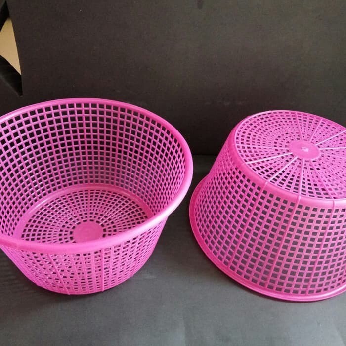 Jual Wakul Plastik / Besek / bakul plastik keranjang sayur sayuran buah ...