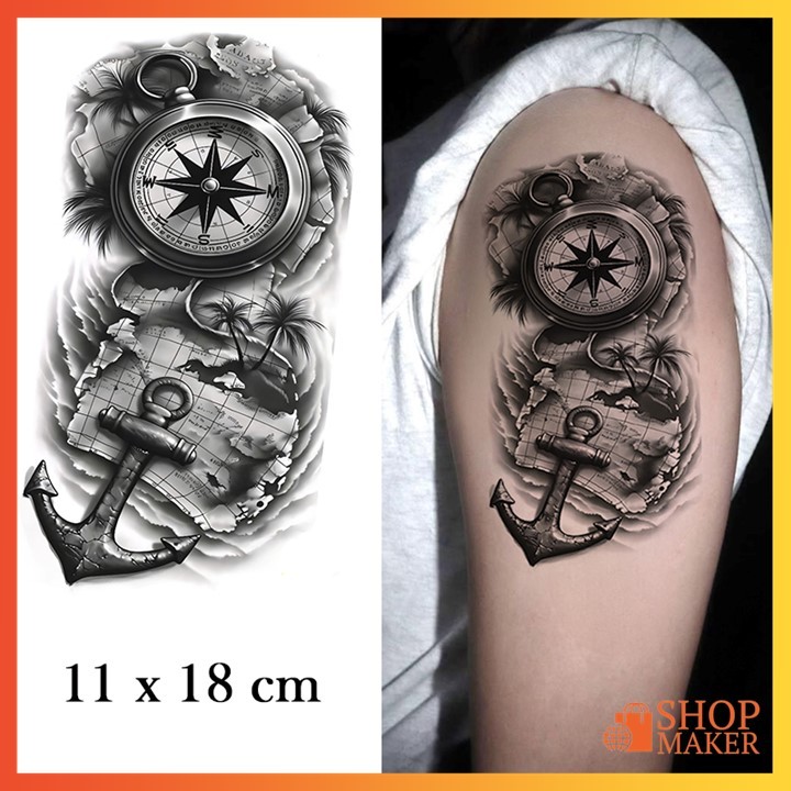 Jual Tato semi permanen Kompas Series Fruit Ink tatto tahan lama 15 ...