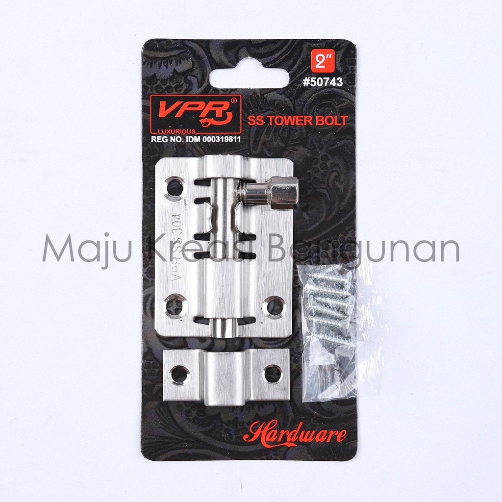 Jual TERMURAH Grendel Stainless 2 Inch Stanlis Besi Tebal Selot Pintu ...
