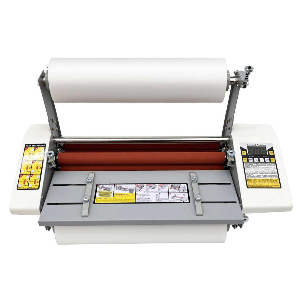Jual A3+ Paper Laminating Machine Four Roller Cold Hot Laminator ...
