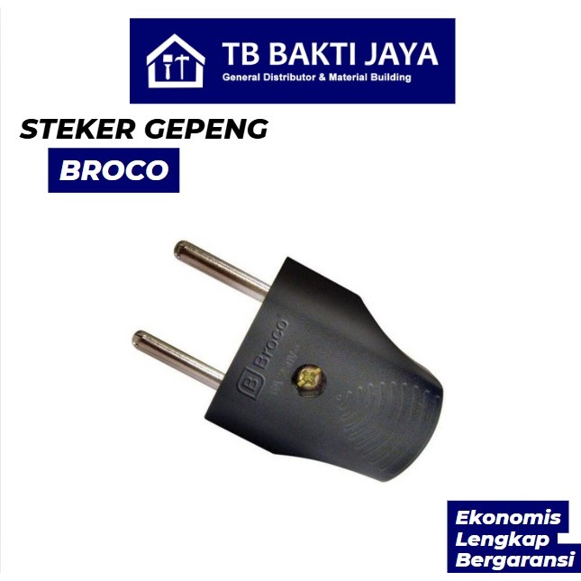 Jual Steker Gepeng Biasa Broco / Steker Hitam Gepeng | Shopee Indonesia