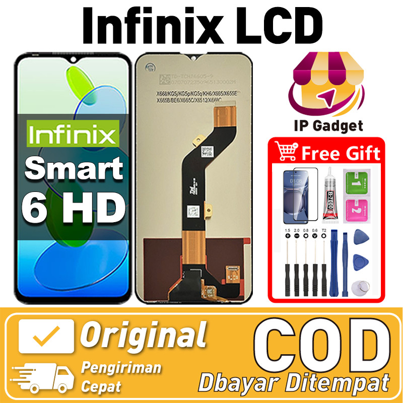 Jual LCD Infinix Smart 6 HD Original FULLSET GIFTS asli Layar hp ...