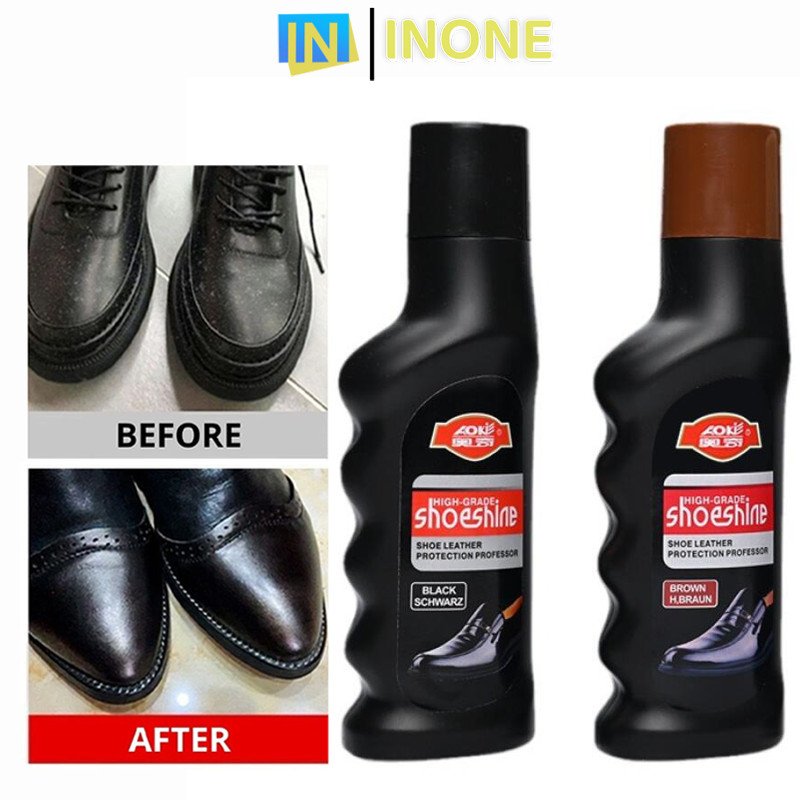 Jual INONE - Shoe Polish Semir Sepatu Cair 65ml Semir Tas Sepatu ...