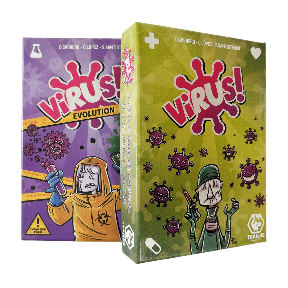 Jual In Spanish Version In English Virus Card Game The Contagiously ...