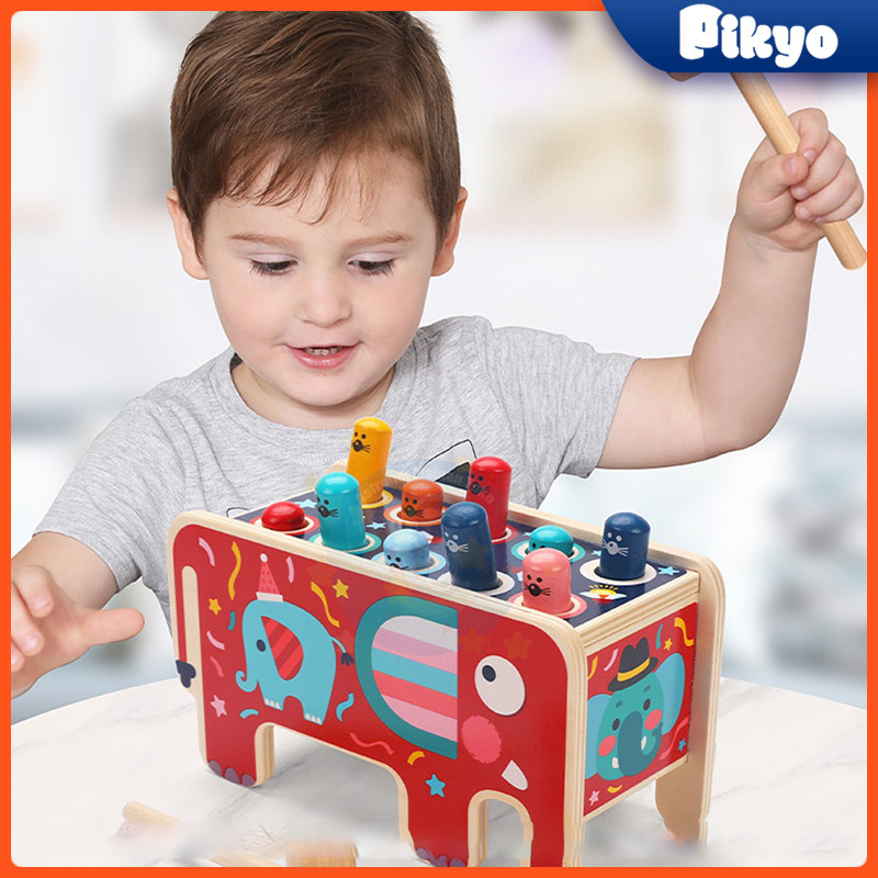 Jual Pikyo Mainan Anak Whack-a-mole / Whack-a-mole Mainan Kayu / mainan Pendidikan / Mainan ...