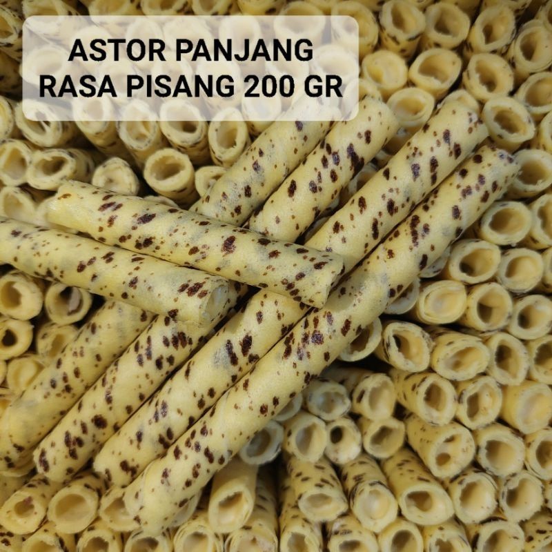 Jual WAFER ROLL 200 GRAM / ASTOR PANJANG FULL CREAM / SNACK KILOAN ...