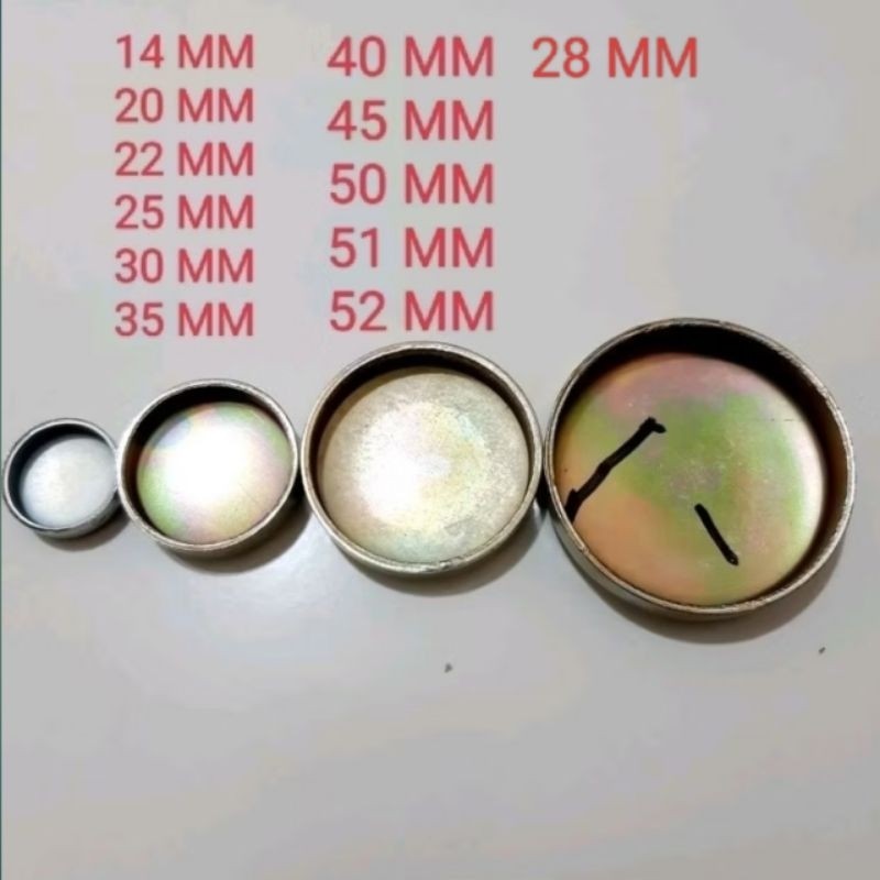 Jual Koin Coin Cylinder Silinder Head CARRY FUTURA ZEBRA FE111 TAFT GT 14MM 20MM 22MM 25MM 28MM ...