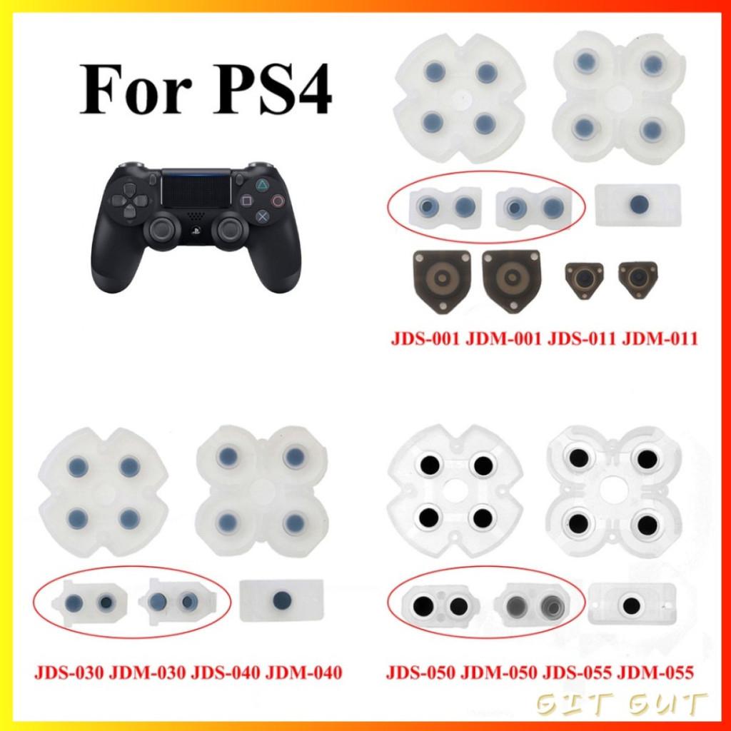 Jual PS4 Dualshock Controller Karet Tombol Rubber Pad Button ...