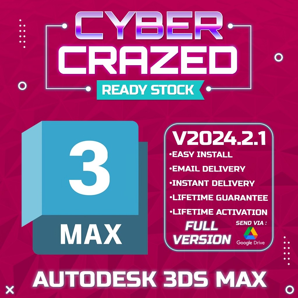 Jual 3DS MAX 2024.2.1 + V-Ray Full Version (Versi Terbaru) | Shopee ...