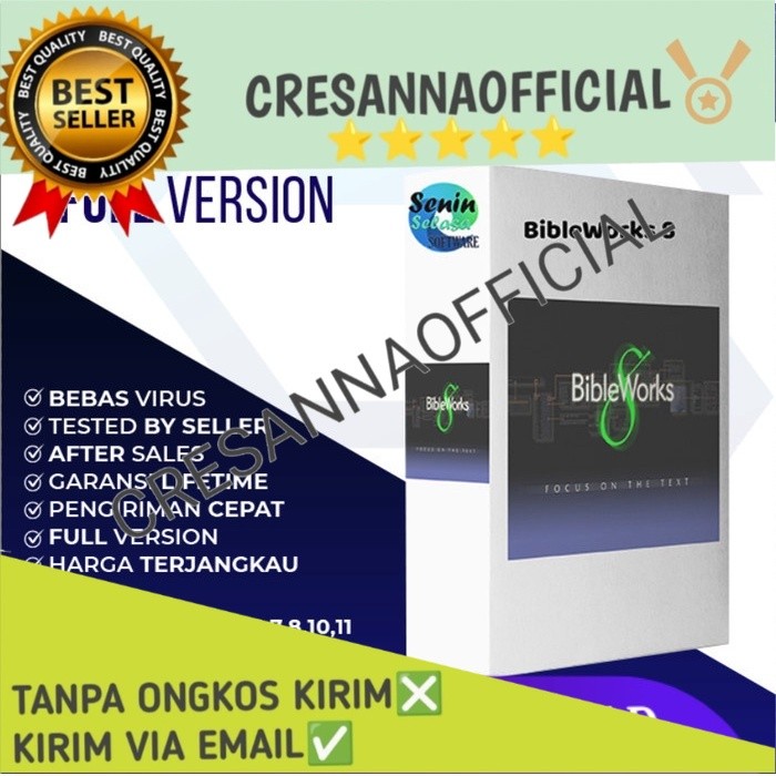 Jual Terbaru Software Riset & Penelitian Alkitab: BibleWorks 8 [WIN ...