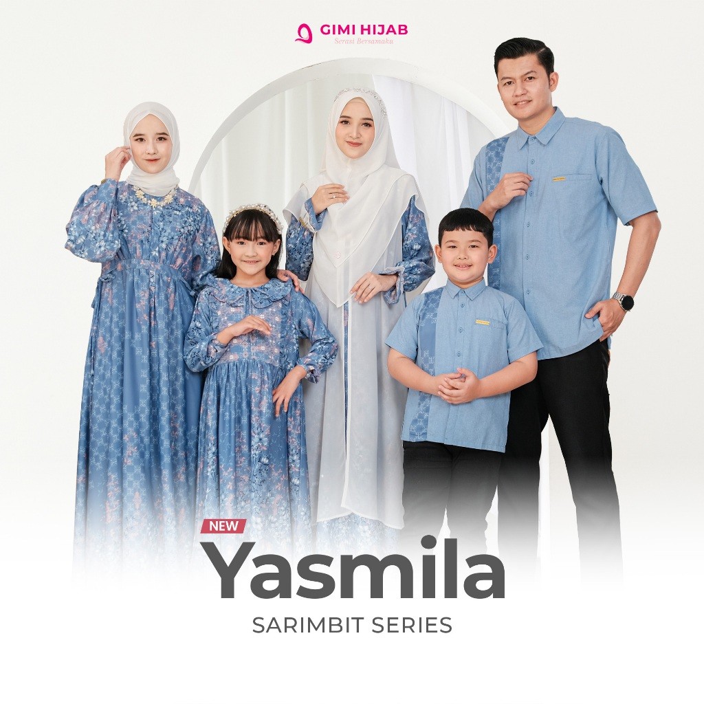 Jual YASMILA SERIES SARIMBIT LEBARAN | - Outfit Couple Keluarga Muslim ...