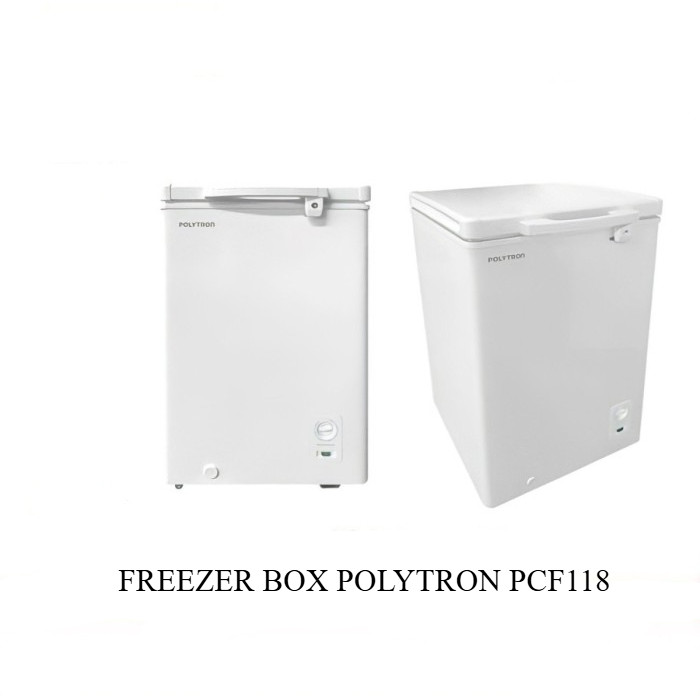 Jual FREEZER BOX POLYTRON PCF118 CHEST FREEZER 100 LITER | Shopee Indonesia
