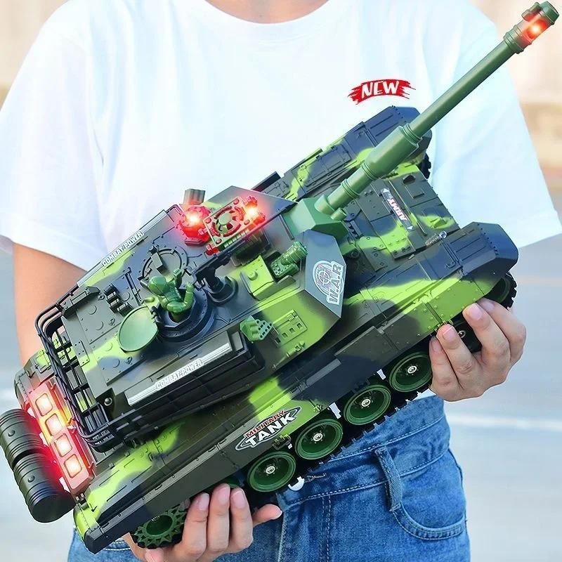 Jual 2.4g Three Sizes Optional Remote Control Tank Parent Child Multi ...
