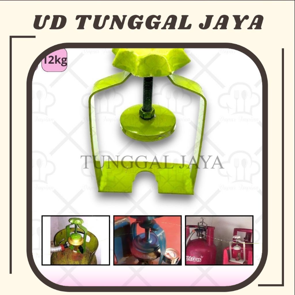 Jual TJ Promo Pengunci Regulator Tabung Gas 3kg 12kg Penjepit Regulator Gas Elpiji Pengaman ...
