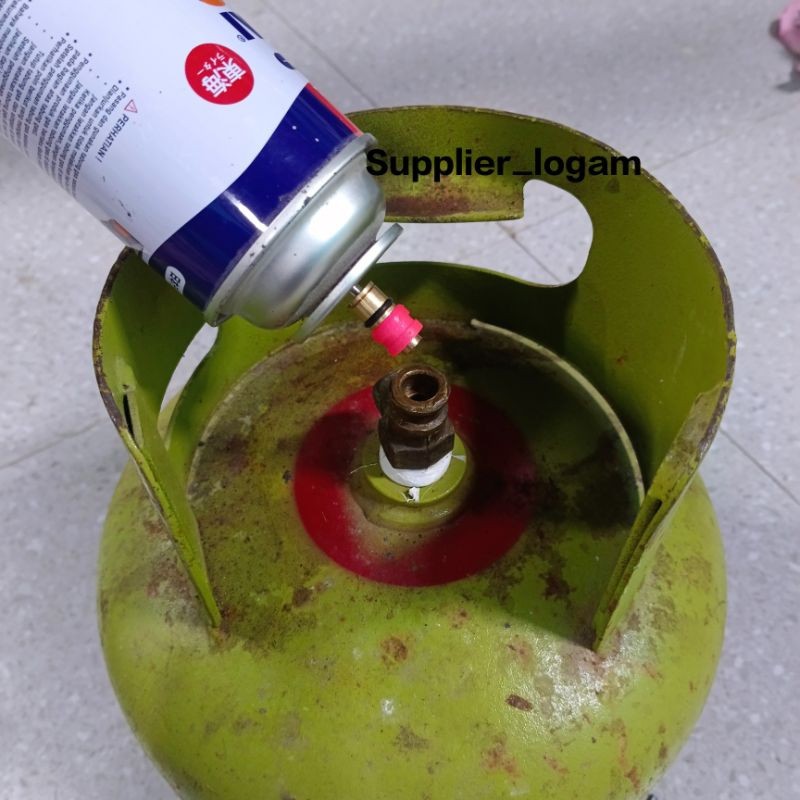 Jual Alat isi ulang gas portable refil gas kaleng kosong cepat | Shopee ...