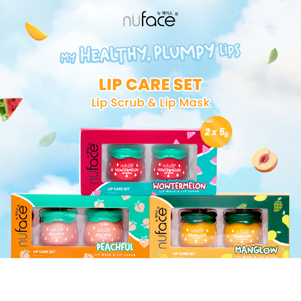 Jual NUFACE Lip Care Set (Lip Scrub & Lip Mask) | Shopee Indonesia